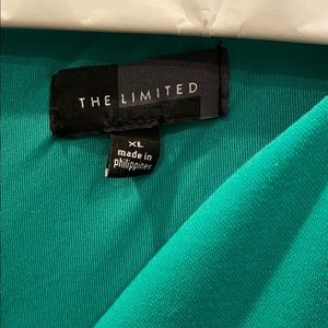 The Limited | Dresses | Teal Dress Zipper Back | Poshmark